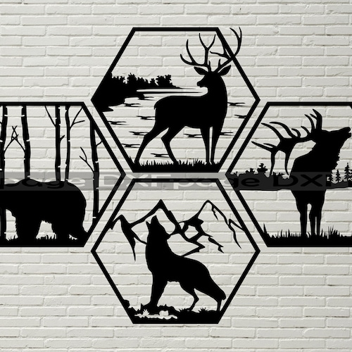 Round DXF SVG Stencil Dxf Files for Plasma Cut File Laser - Etsy