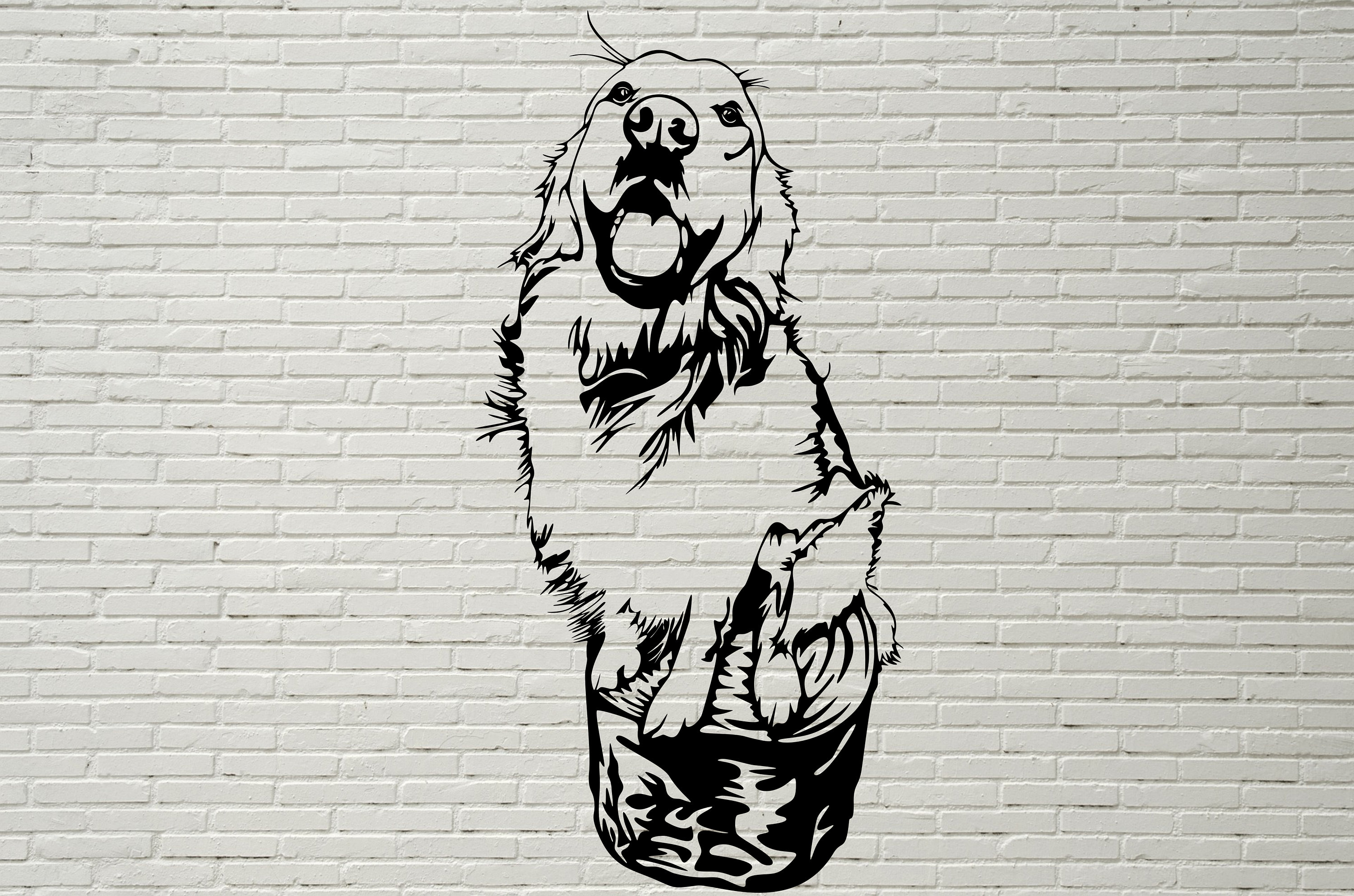 Golden Retriever SVG Silhouetten Dxf Hund SVG-Dateien für - Etsy Schweiz