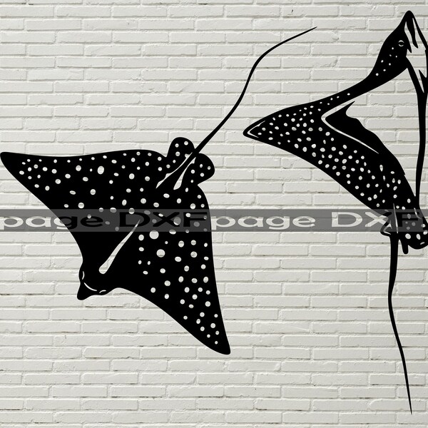 Eagle Stingray Svg - Etsy