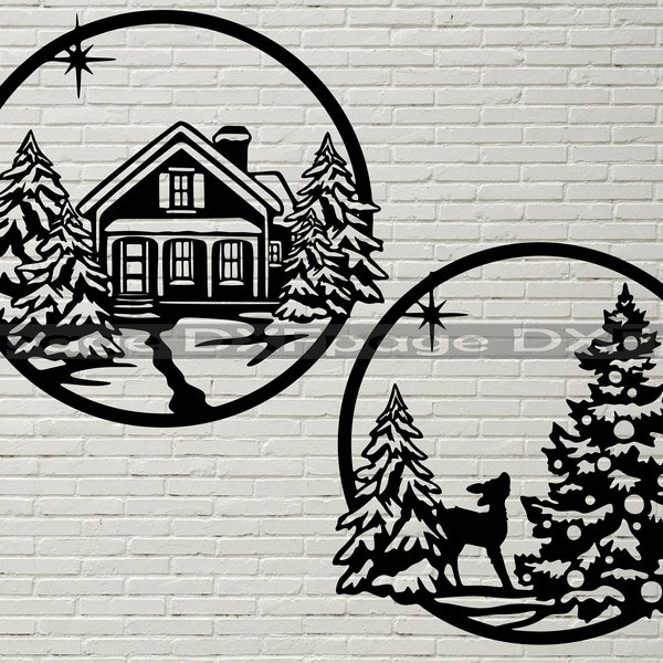 Papercut Christmas - Etsy