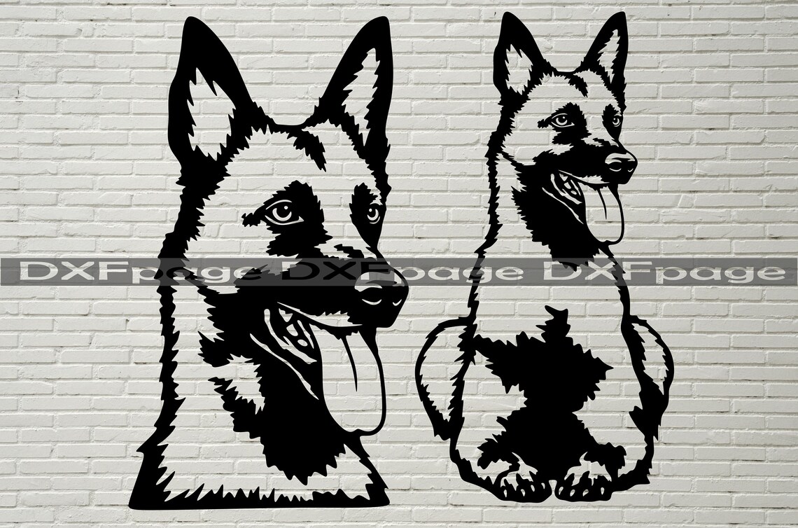 Belgian Malinois SVG Breed Dxf SVG for Cricut Dog Clipart - Etsy UK