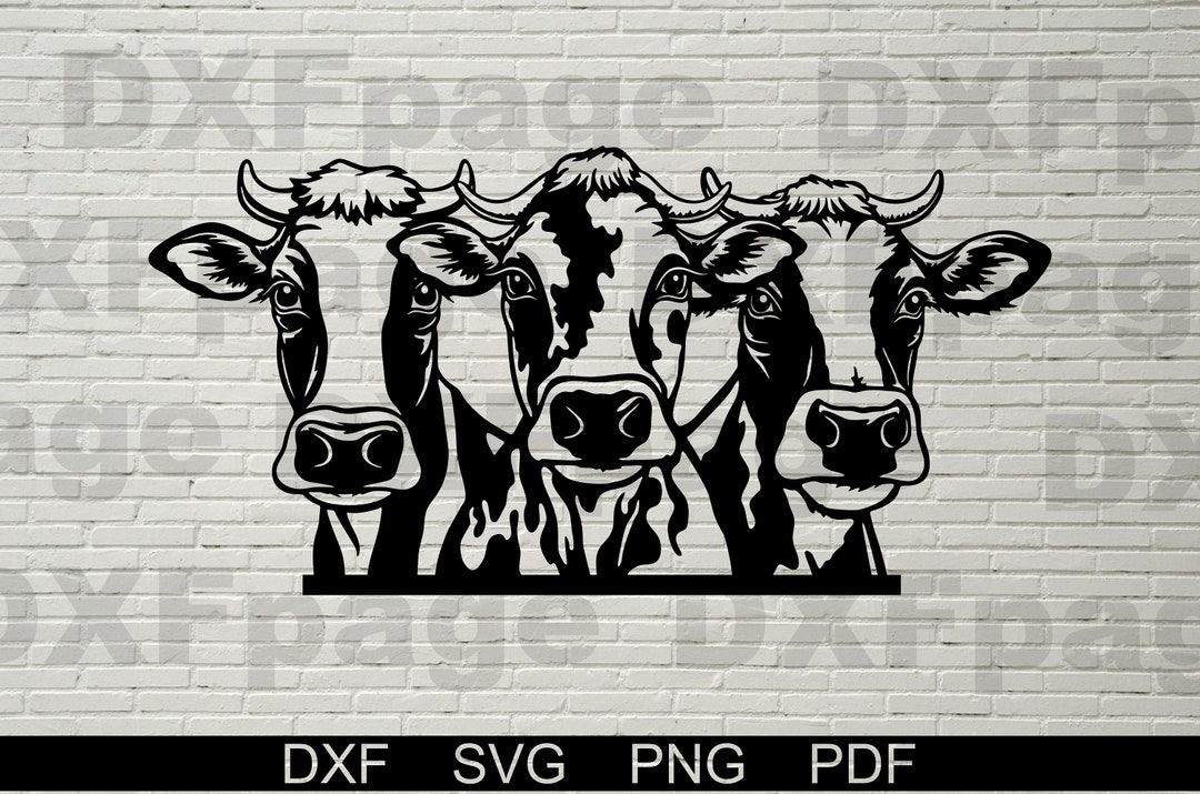 Cow Svg Cut File, Vegan Design, Cow Cricut, Vinyl File, Bull Farm Life ...
