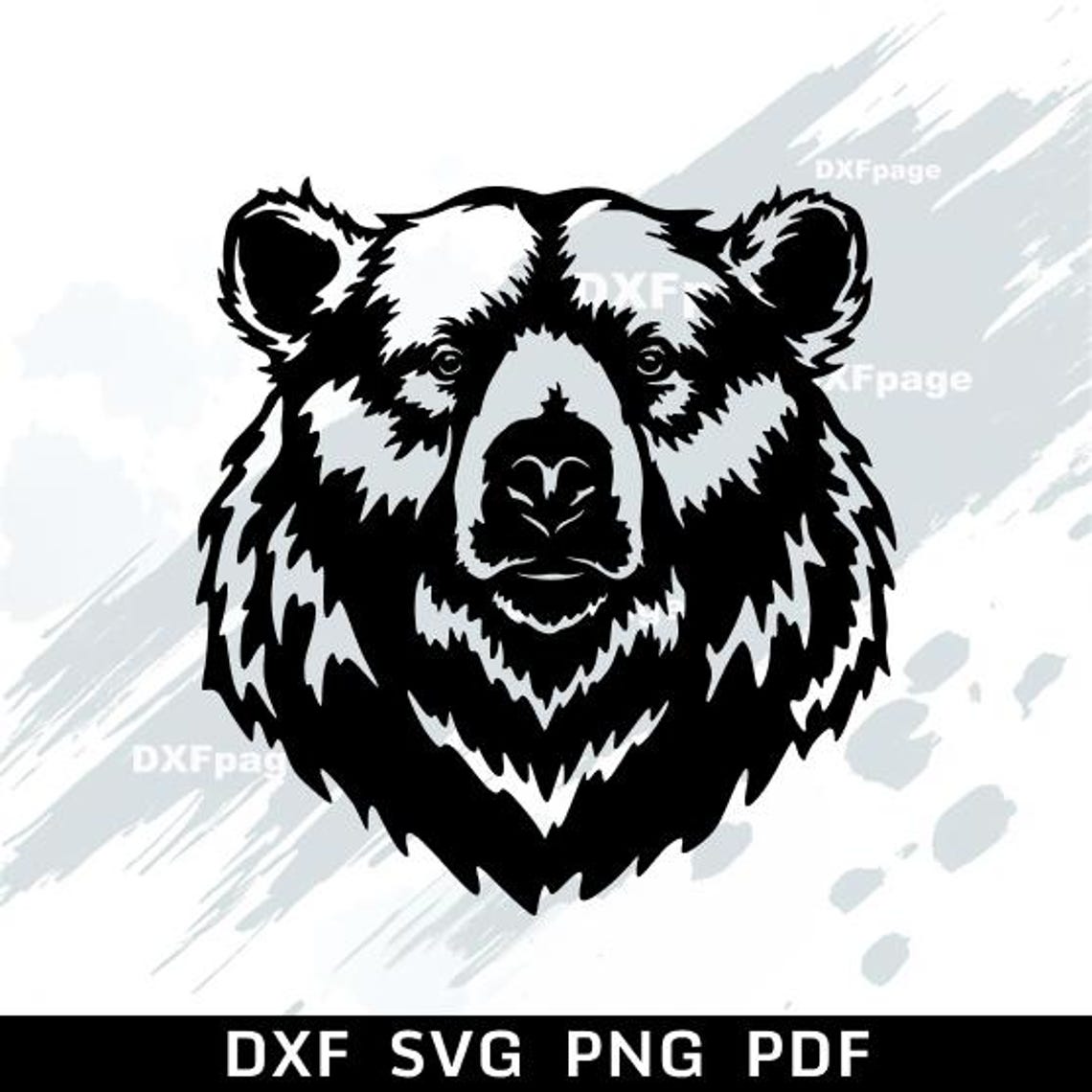 Bear SVG Laser Cut File: Cricut, Silhouette, CNC (digital Download) - Etsy