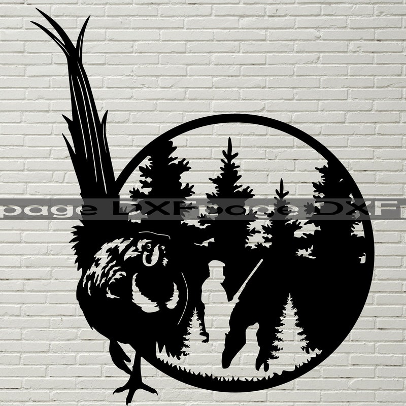 Hunting Scene Svg - Etsy