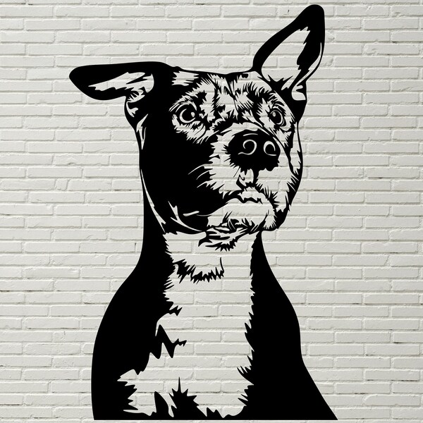 Pit Bull Svg - Etsy