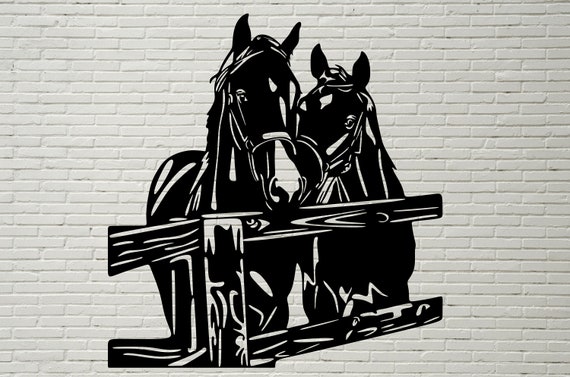 Horses Svg Horse Dxf Files for Laser SVG Files for Cricut - Etsy