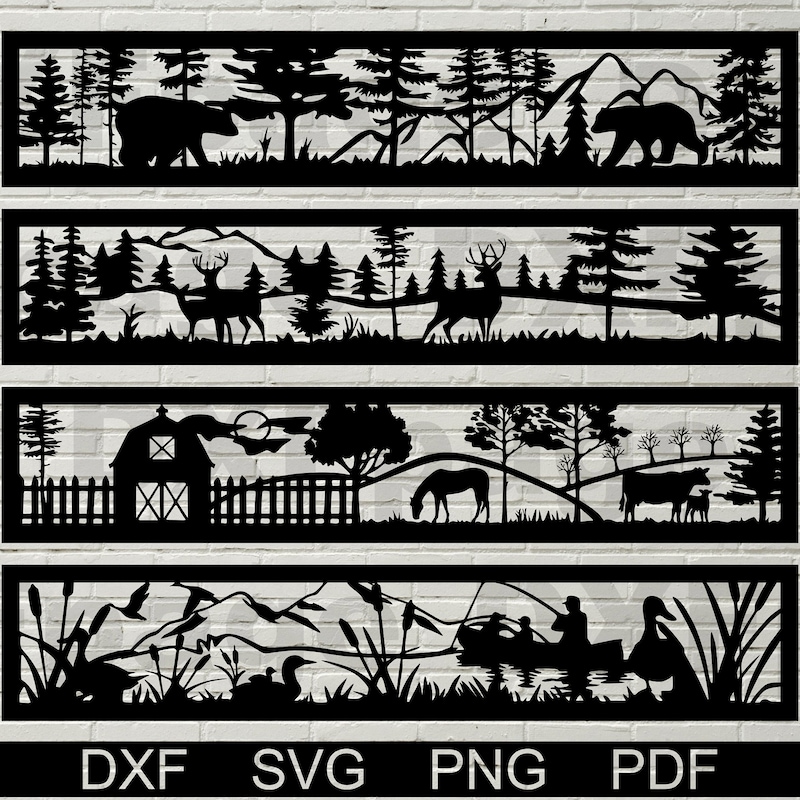 Metal Railing Art Files - Etsy