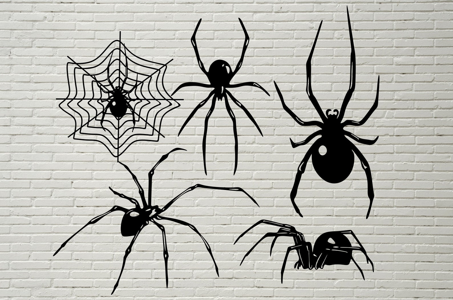 Spider SVG Bundle Halloween Spider SVG Spider Web Svg Cut - Etsy