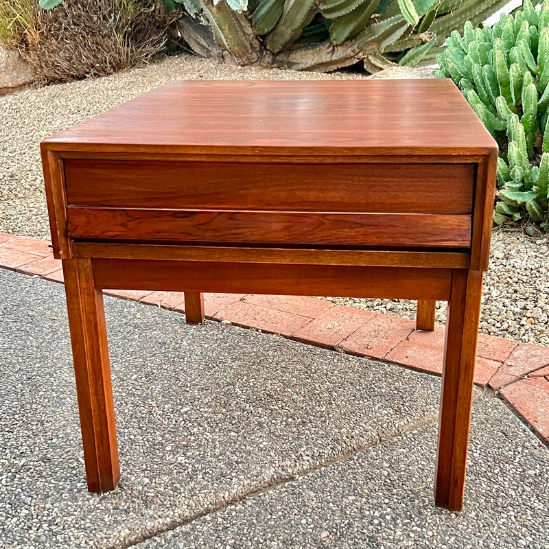 Mcm End Table Drawer - Etsy