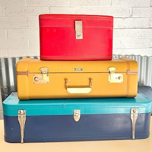 Vintage Suitcase Shelf Custom Floating Wall Display - Etsy