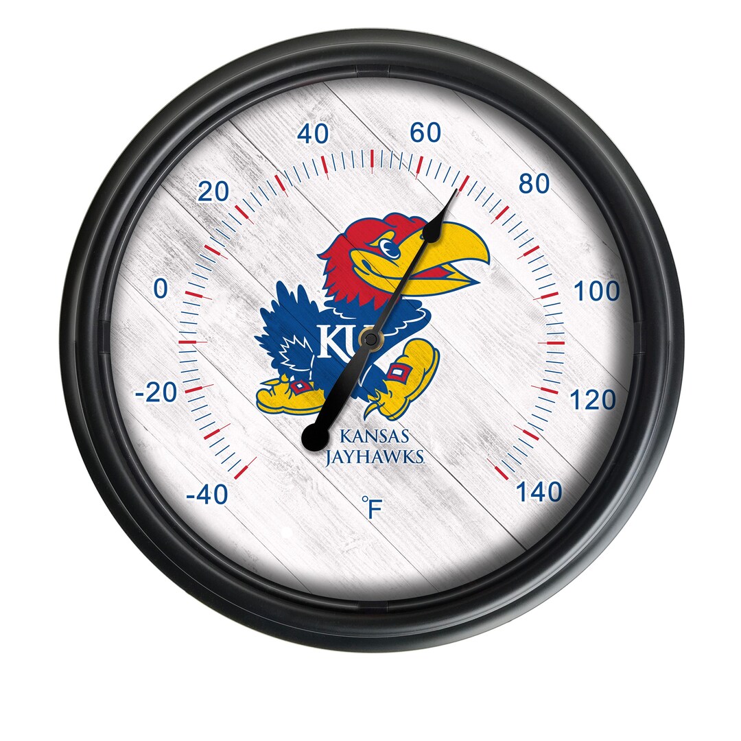 University of Kansas LED Wall Thermometer | KU Jayhawks Outdoor ...