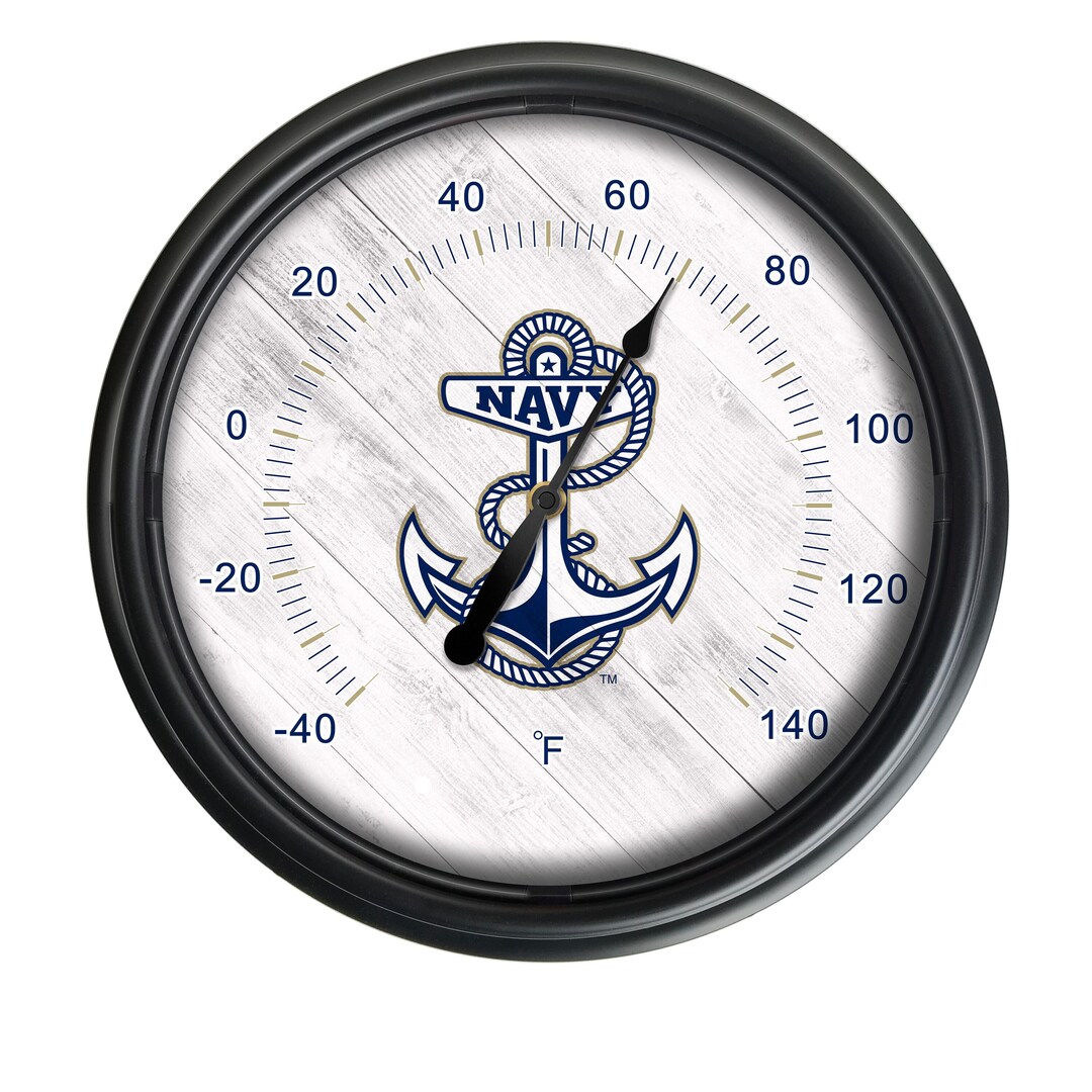 US Naval Academy LED Wall Thermometer | USNA Midshipmen Outdoor ...