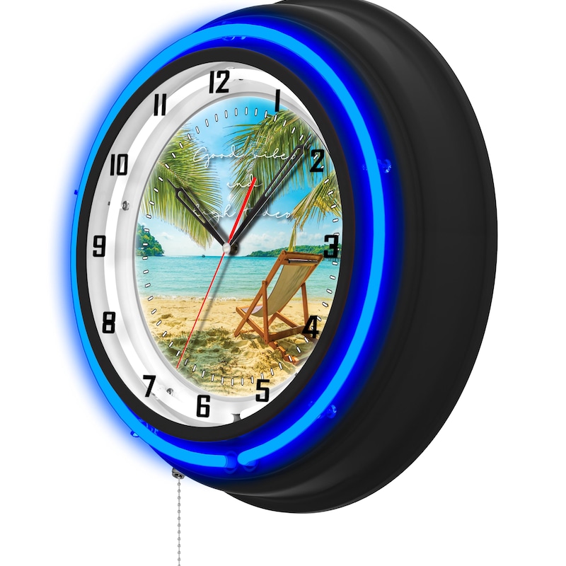 Custom Neon Light Clock - Etsy