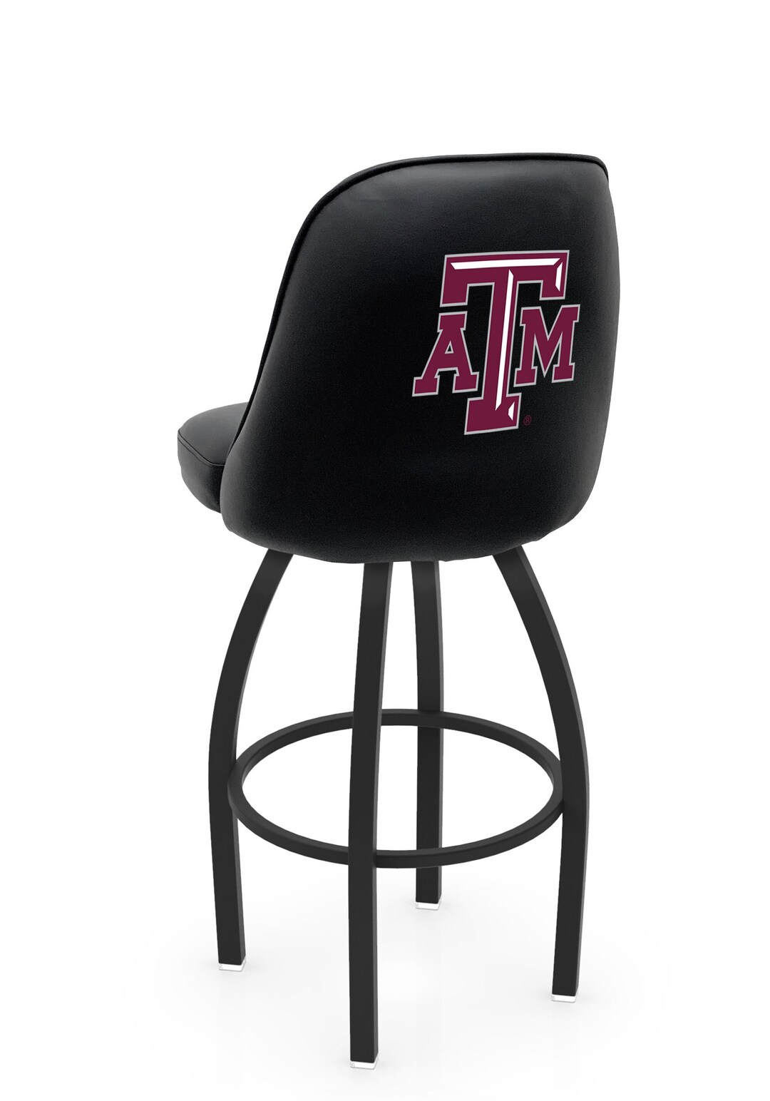 Texas A&M Style Bucket Bar Stool | Commercial Grade NCAA College Swivel ...
