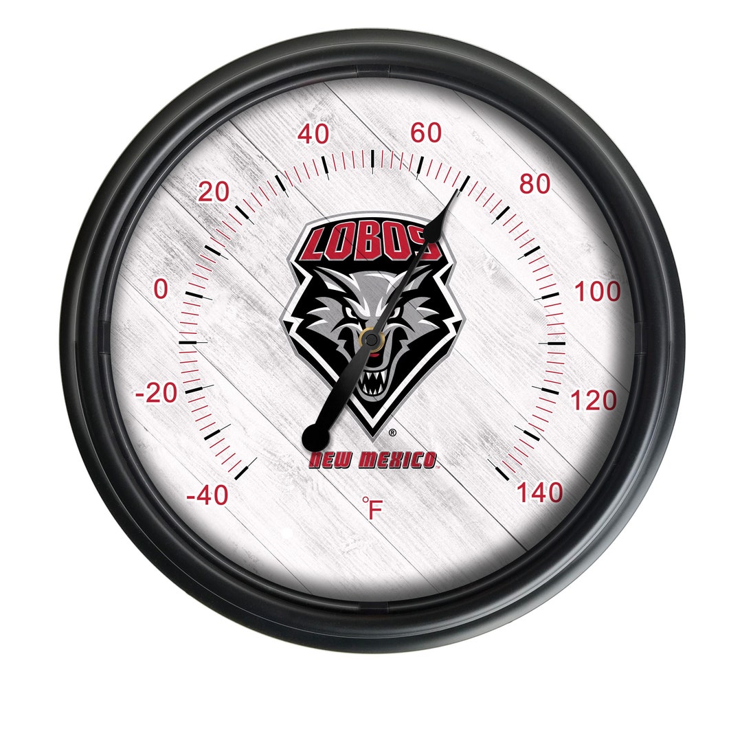 New Mexico LED Wall Thermometer | Indoor/outdoor Temperature Gauge ...