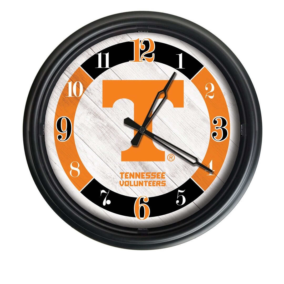 University of Tennessee LED Wall Clock | UT Volunteers Outdoor Clock - Etsy