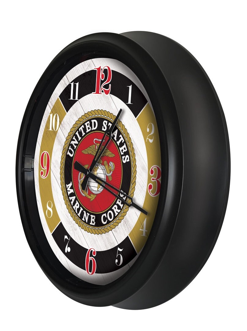 United States Marine Corps LED Wall Clock US Military's - Etsy