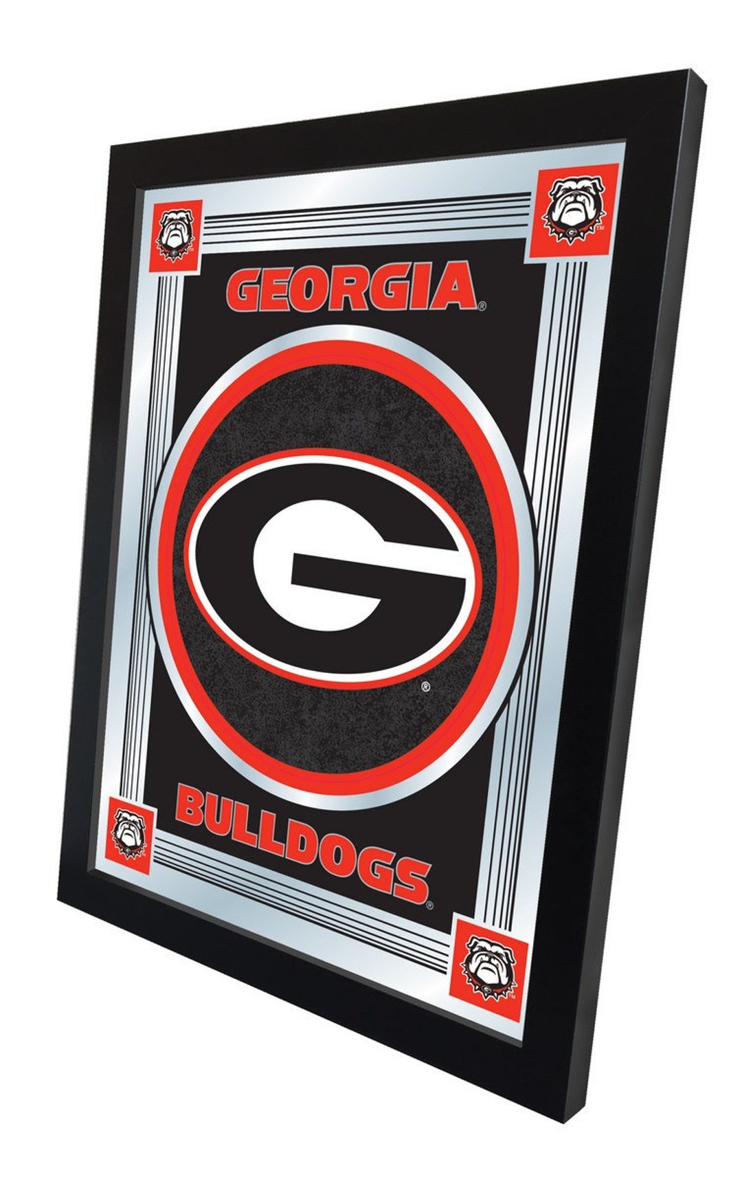 University of Georgia (G) Logo Mirror | UGA Bulldogs Wall Decor - Etsy
