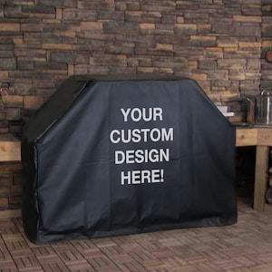 Customizable Grill Covers | Custom Designed Outdoor Patio BBQ Cover - Etsy