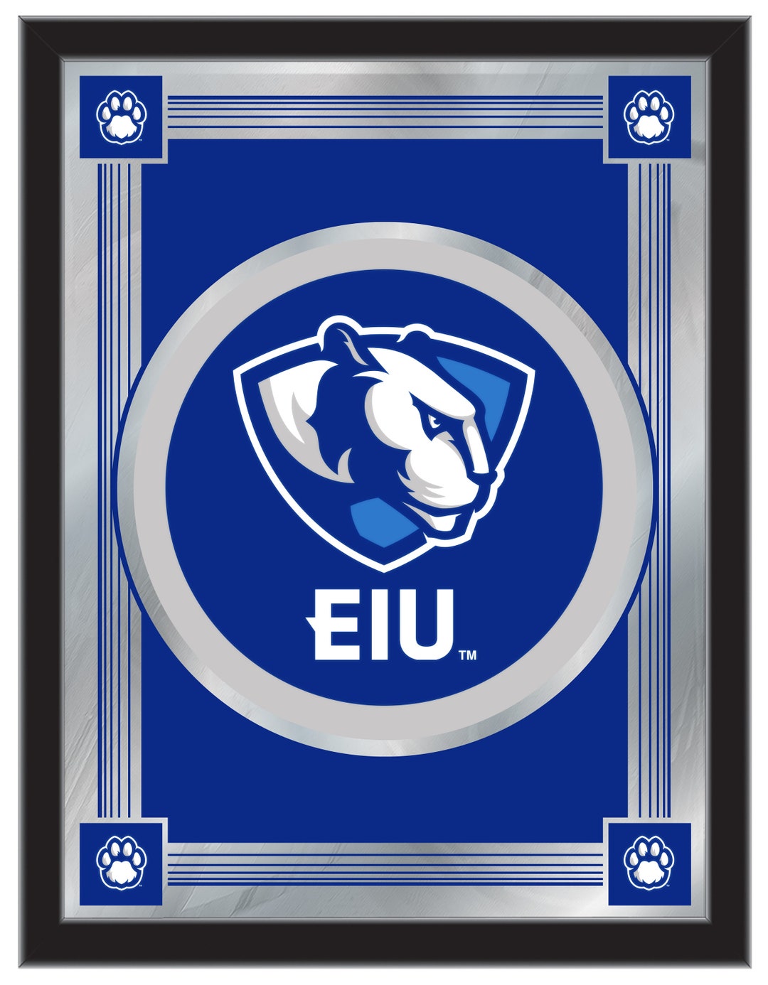 Eastern Illinois University Logo Wall Mirror | EIU Panthers Decor - Etsy
