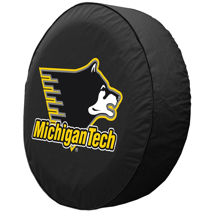 Michigan Tech Vintage Logo Tire Cover MTU Huskies Logo - Etsy