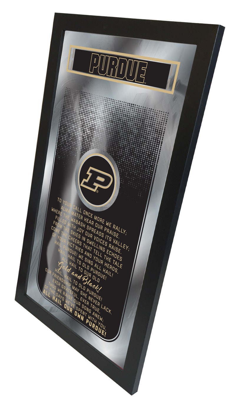 Purdue Fight Song Mirror | Officially Licensed Purdue Boilermakers Wall ...