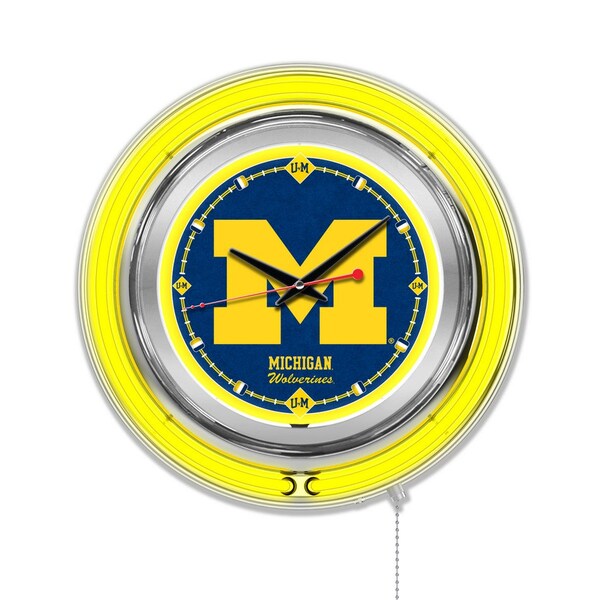 Michigan Wolverines Clock - Etsy