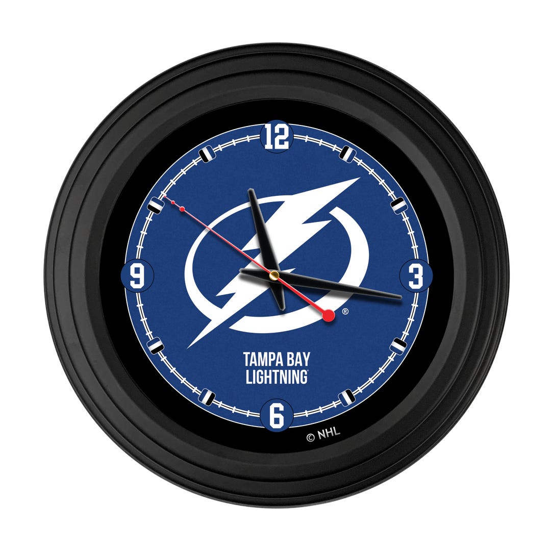 Tampa Bay Lightning 15” Wall Clock | Officially Licensed NHL Logo Wall ...