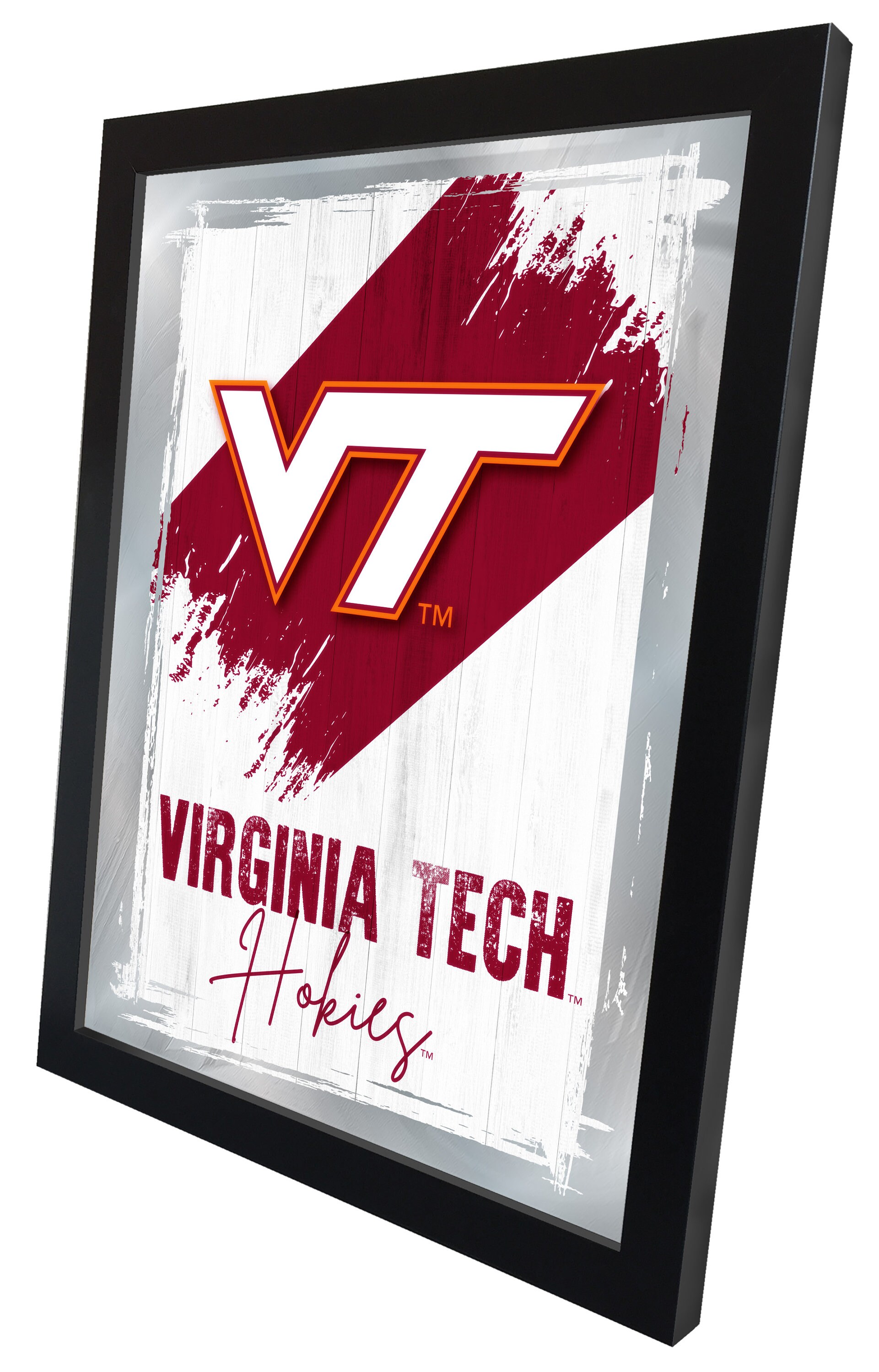 Virginia Tech University Logo Wall Mirror VT Hokies Decor - Etsy