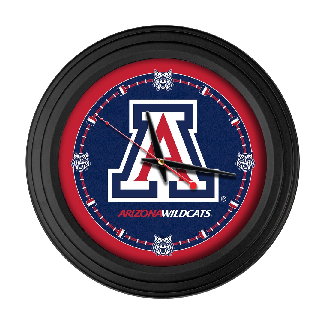 Arizona 15” Wall Clock | UA Wildcats Logo Wall Decor - Etsy
