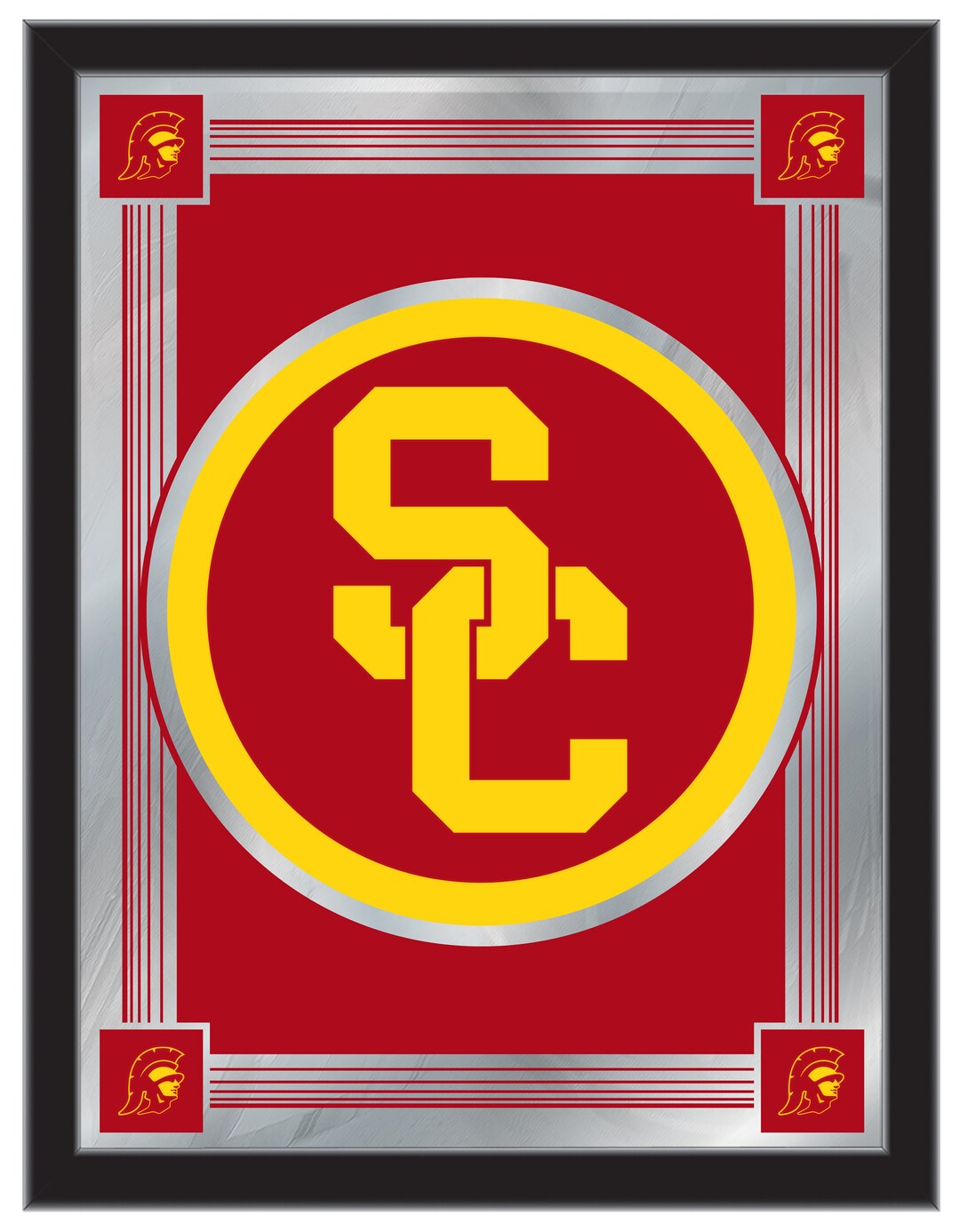 University of Southern California Logo Wall Mirror | USC Trojans Decor ...