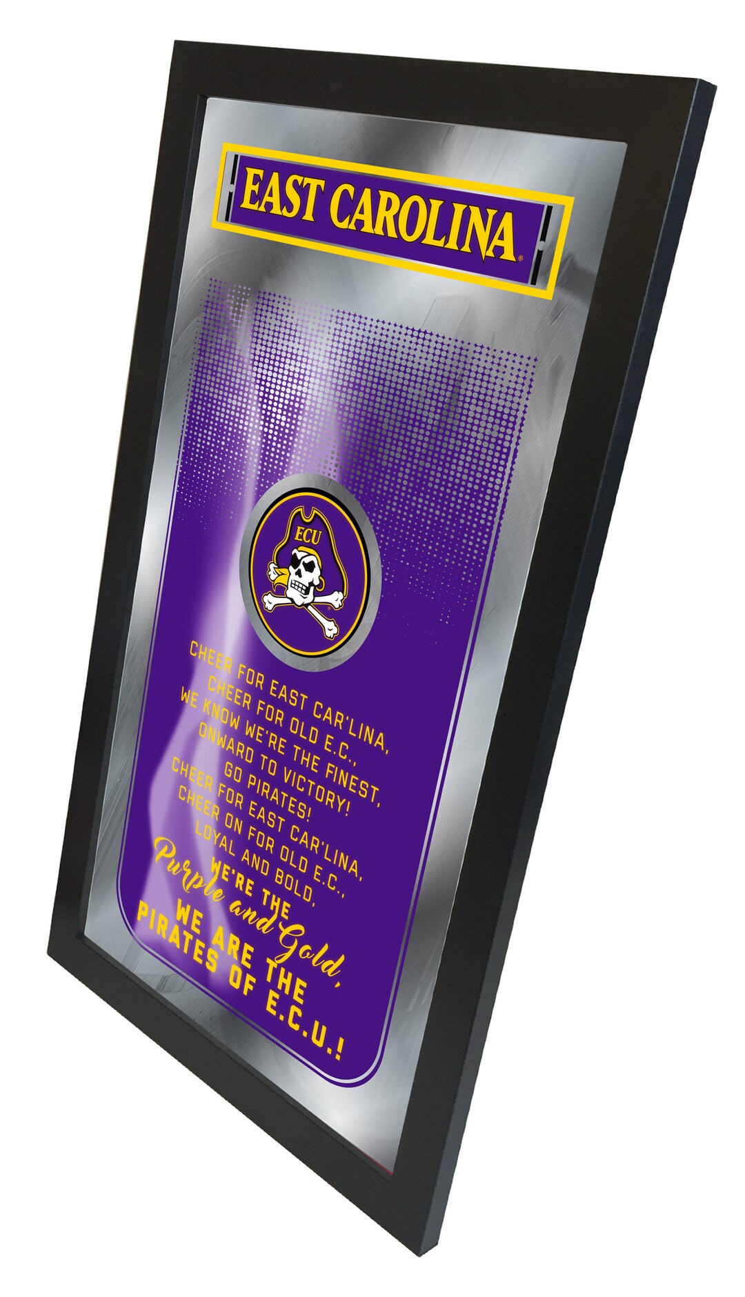 East Carolina University Fight Song Mirror | ECU Pirates Wall Decor - Etsy
