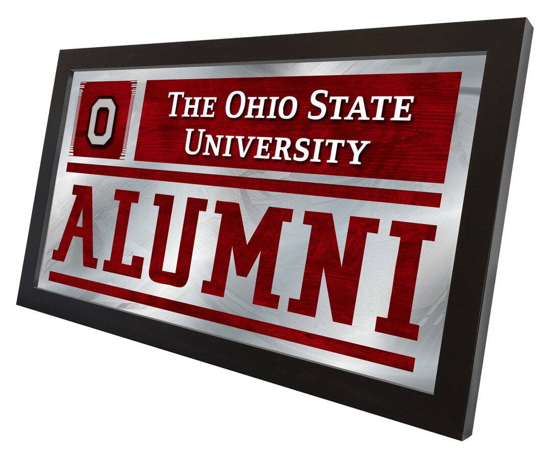 The Ohio State University Alumni Mirror | OSU Buckeyes Alumni Mirror - Etsy