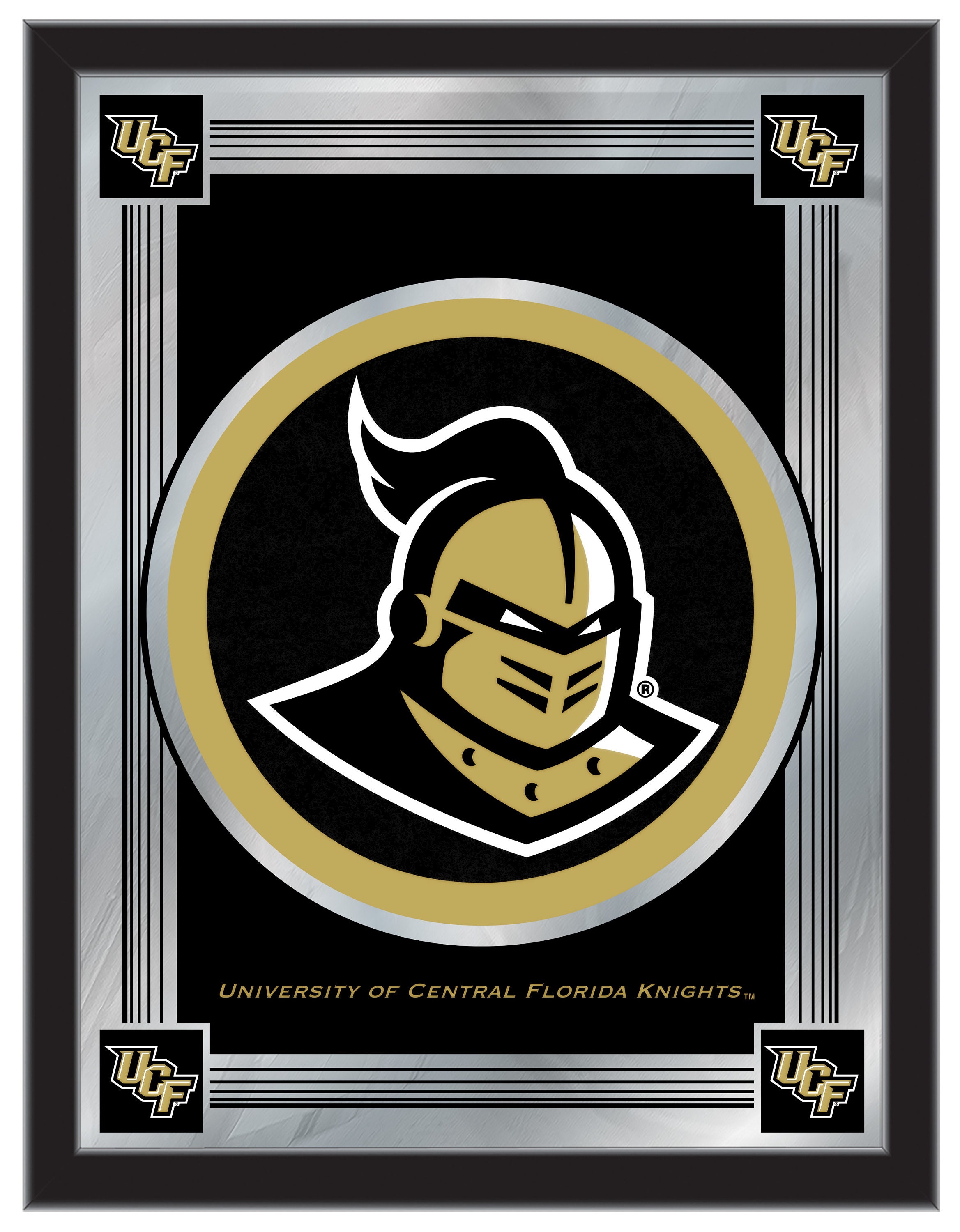 University of Central Florida Logo Mirror | UCF Knights Wall Decor - Etsy