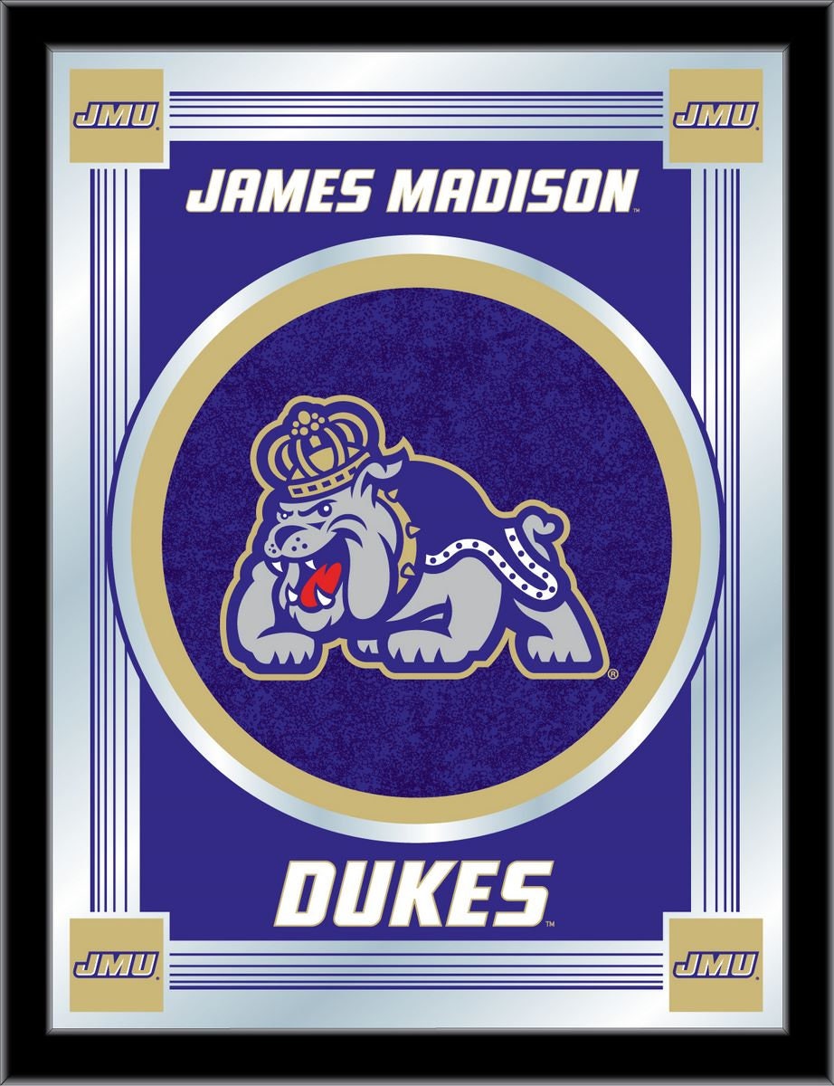 James Madison University Logo Wall Mirror JMU Dukes Decor - Etsy