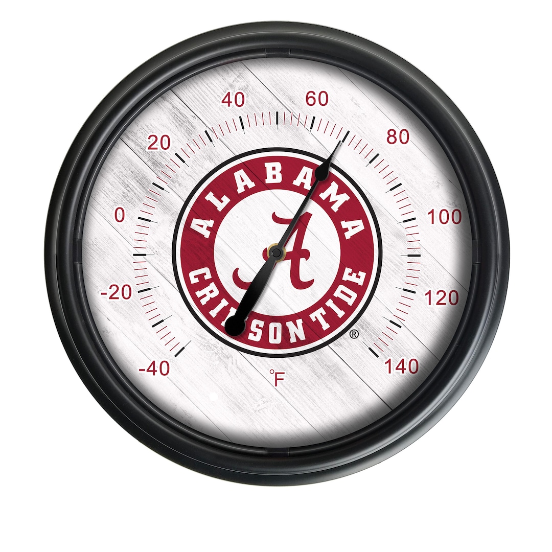 University of Alabama (script A) LED Wall Thermometer | UA Roll Tide ...