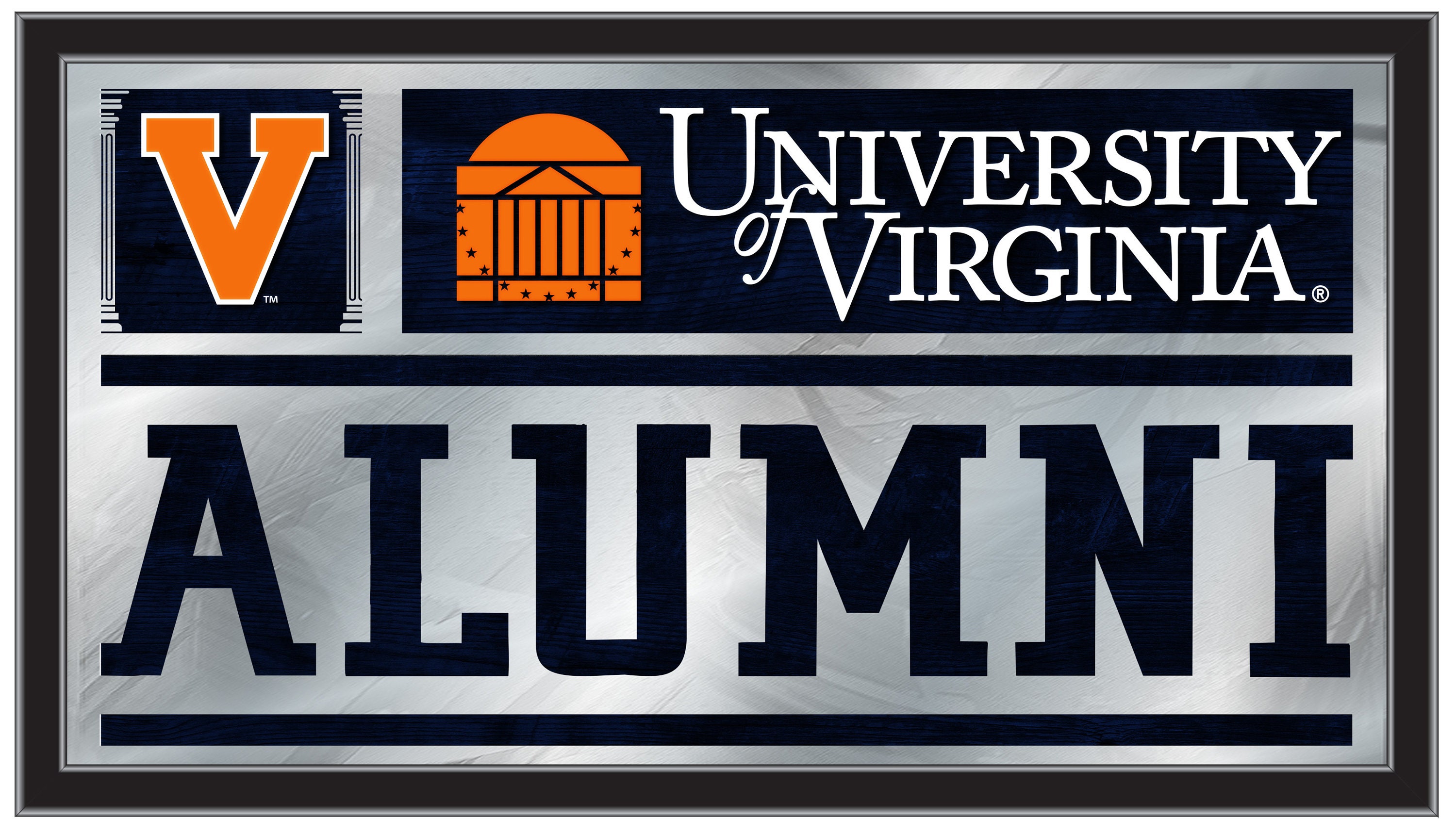 University of Virginia Alumni Wall Mirror UVA Cavaliers - Etsy