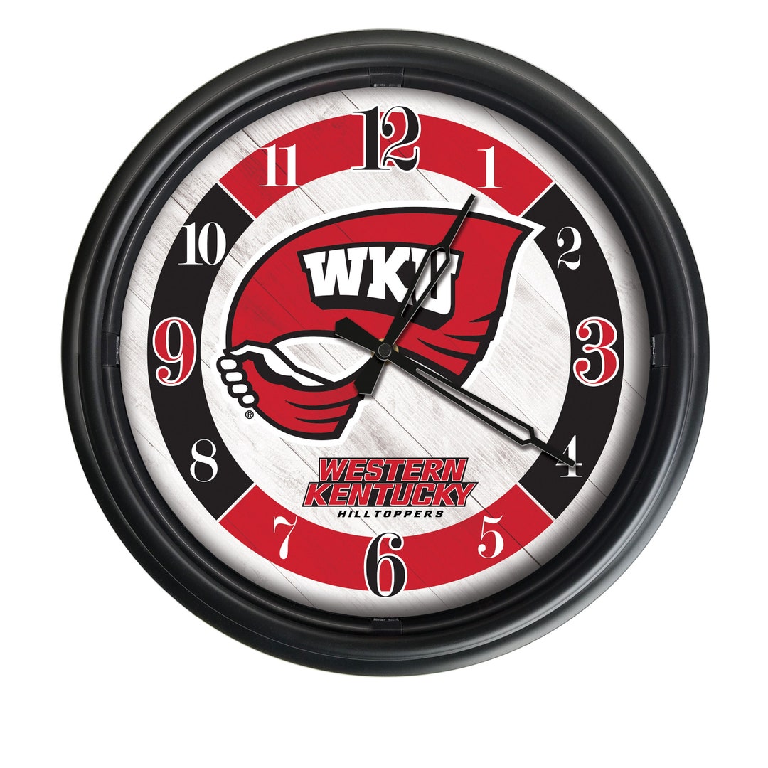 Western Kentucky University LED Wall Clock | WKU Hilltoppers Outdoor ...