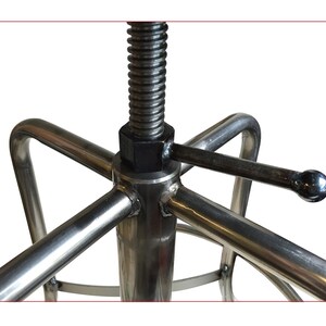 Customizable Bar Stool Cushion | Adjustable Screw Seat Height ...