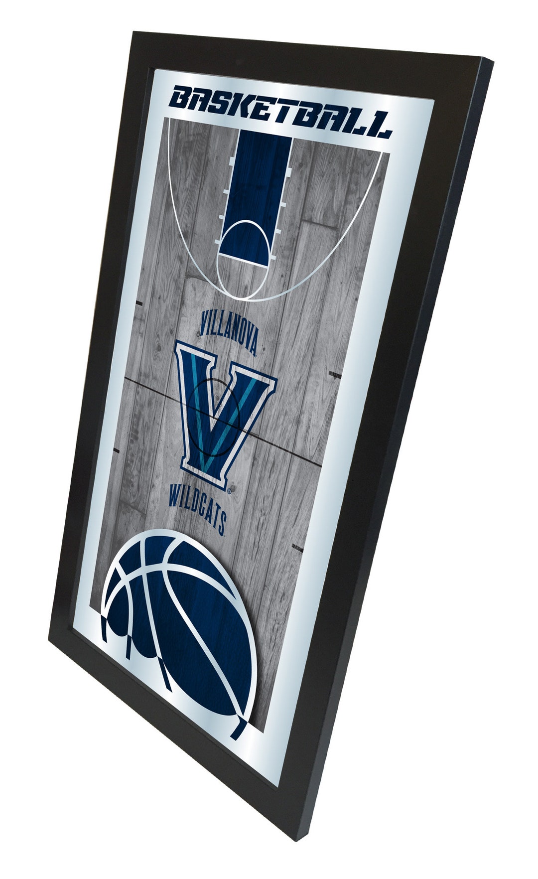Villanova University Basketball Wall Mirror | VU Wildcats Fan Decor - Etsy