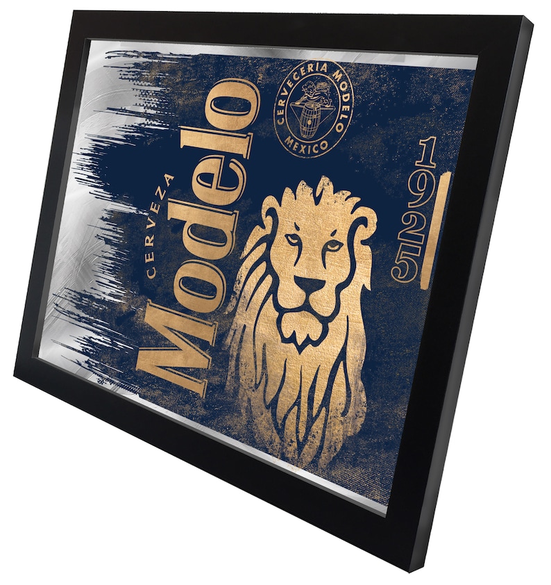 Modelo lion Logo Wall Mirror Cerveza Decor - Etsy