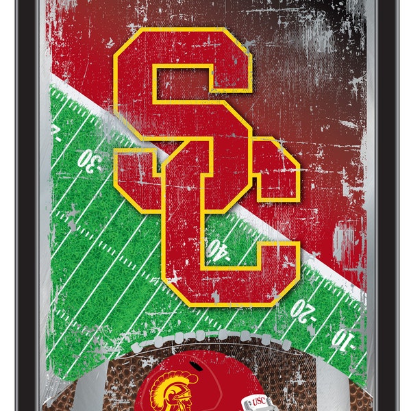Usc Trojans Football Wall Art - Etsy