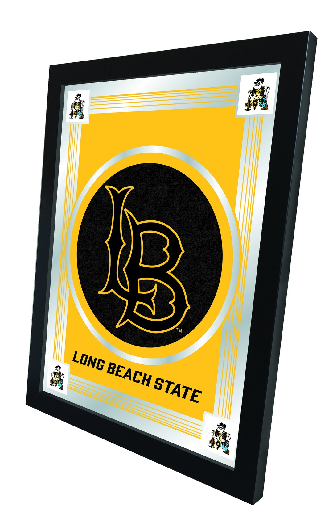 Long Beach State University Logo Mirror | LBSU 49ers Wall Decor - Etsy