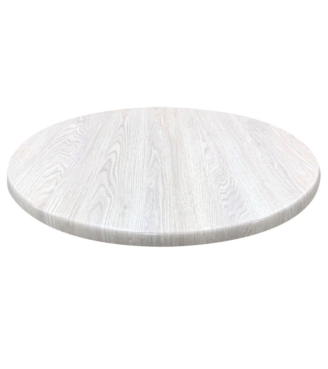 White Ash Wood Finish Outdoor Table Top | All-season Heavy Duty Patio ...