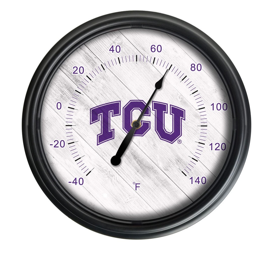 Texas Christian University LED Wall Thermometer | TCU Horned Frogs ...