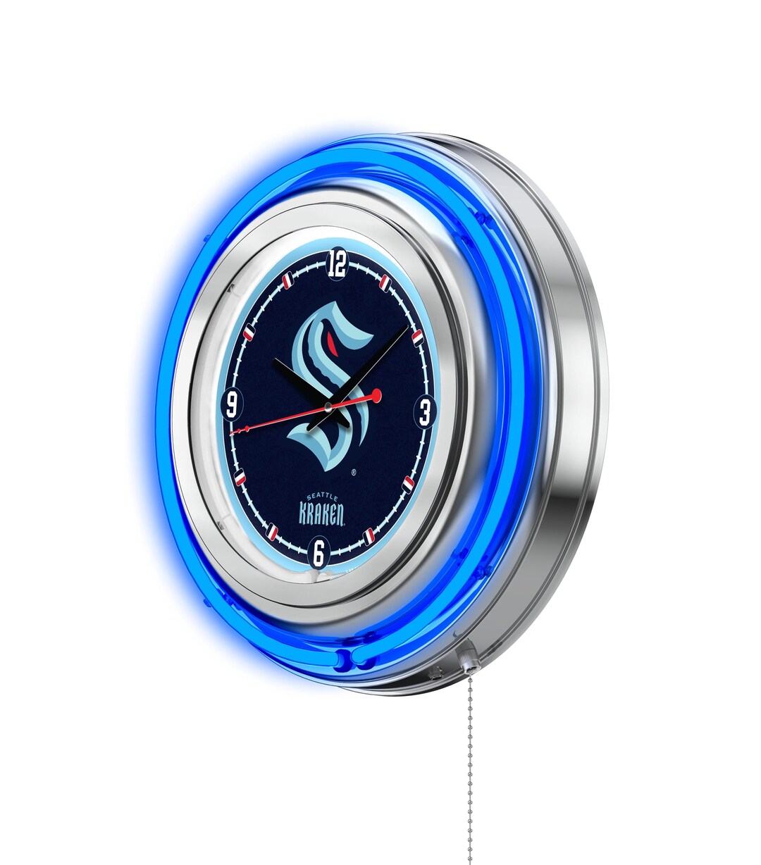 Seattle Kraken Neon Clock | Officially Licensed NHL 15" Neon Clock ...
