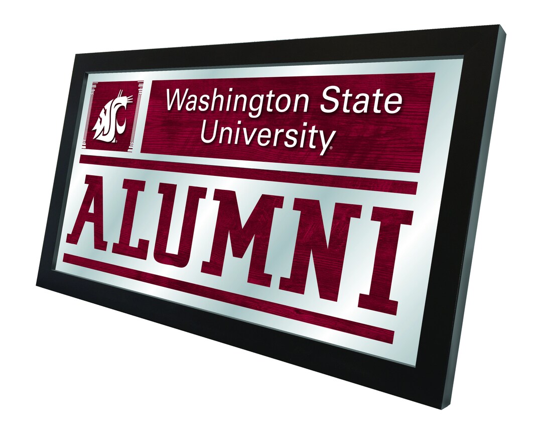 Washington State University Alumni Wall Mirror | WSU Cougars - Etsy
