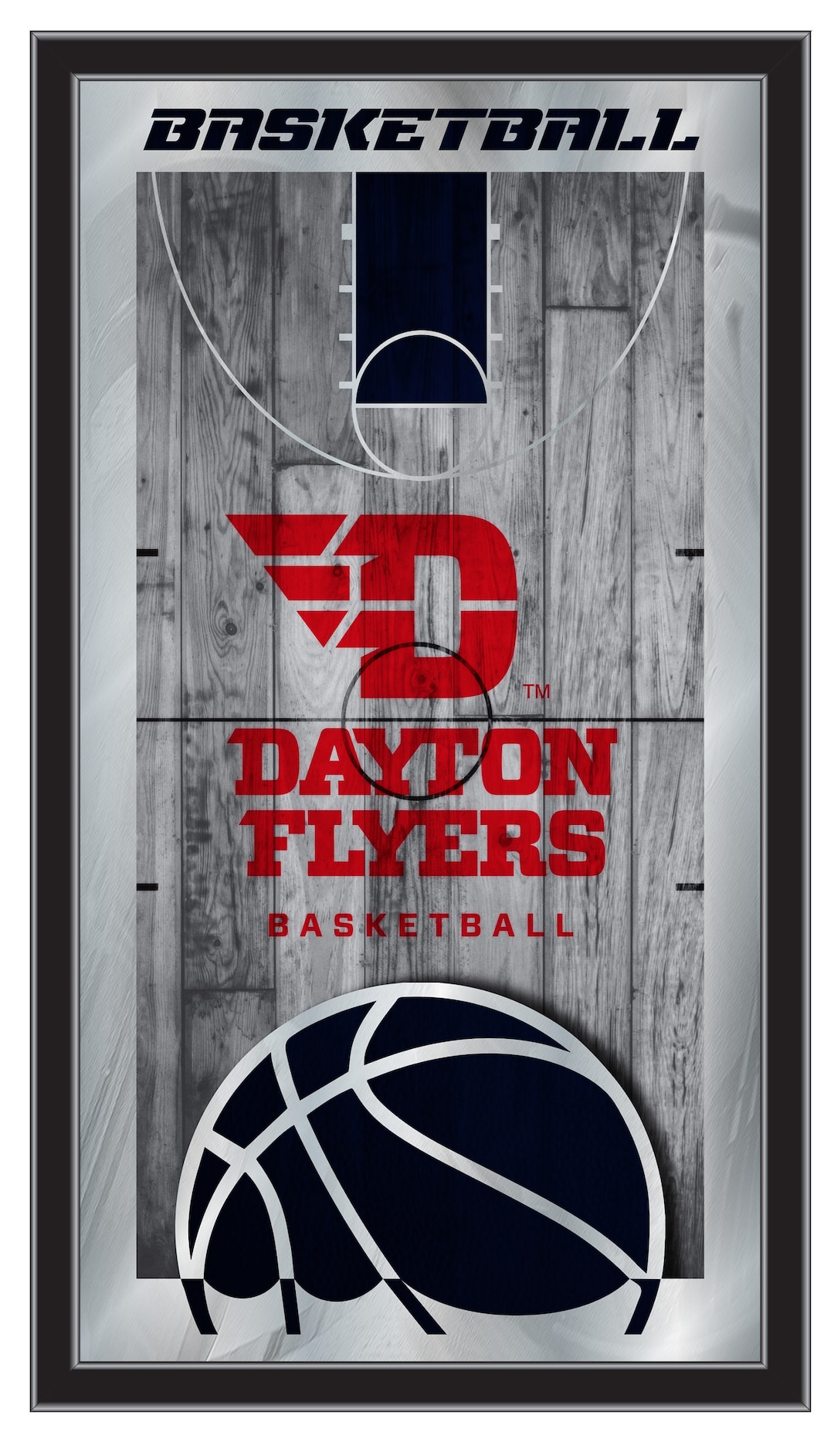 University of Dayton Basketball Wall Mirror | UD Flyers - Etsy
