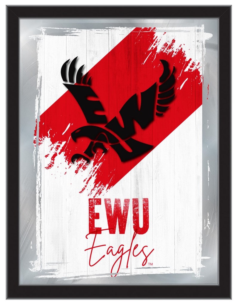 Eastern Washington University Logo Wall Mirror 08 | EWU Eagles Decor - Etsy