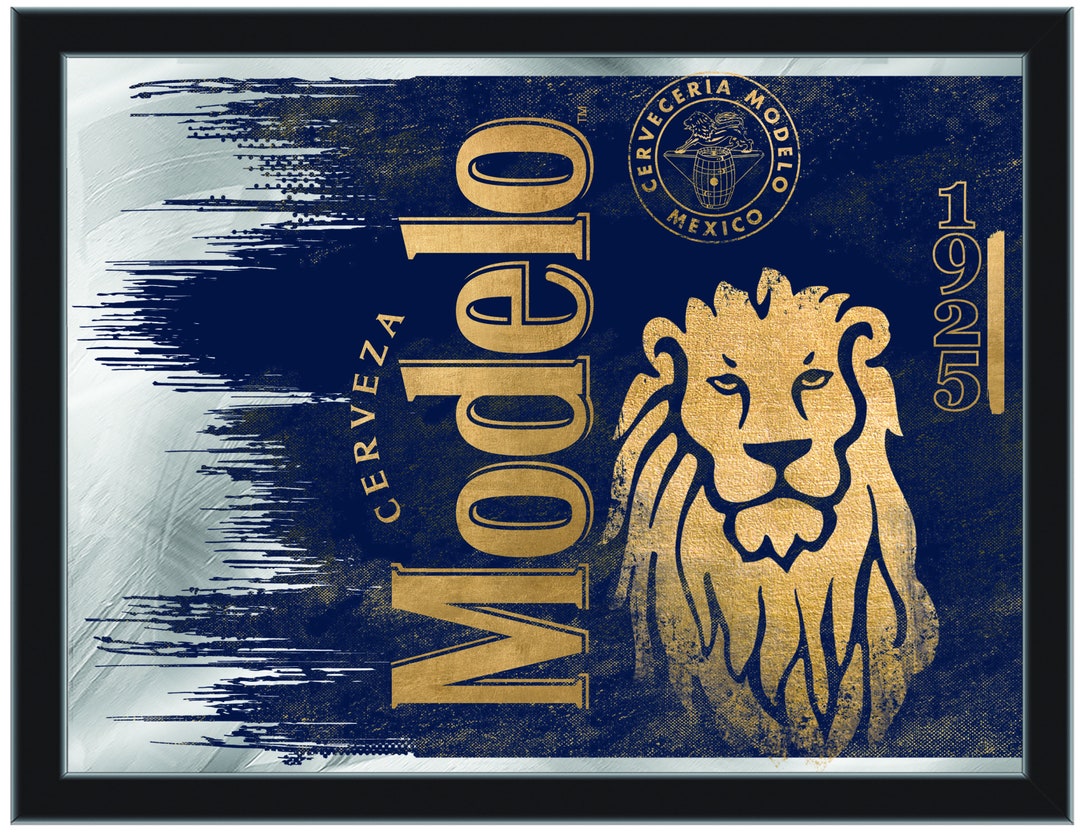 Modelo lion Logo Wall Mirror Cerveza Decor - Etsy